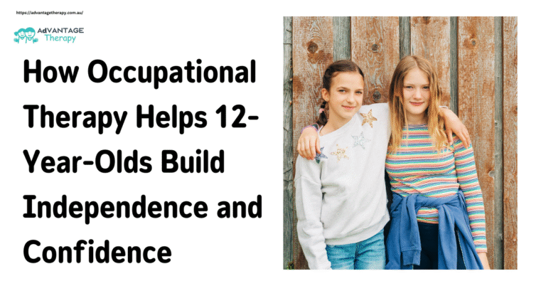How Occupational Therapy Helps 12-Year-Olds Build Confidence
